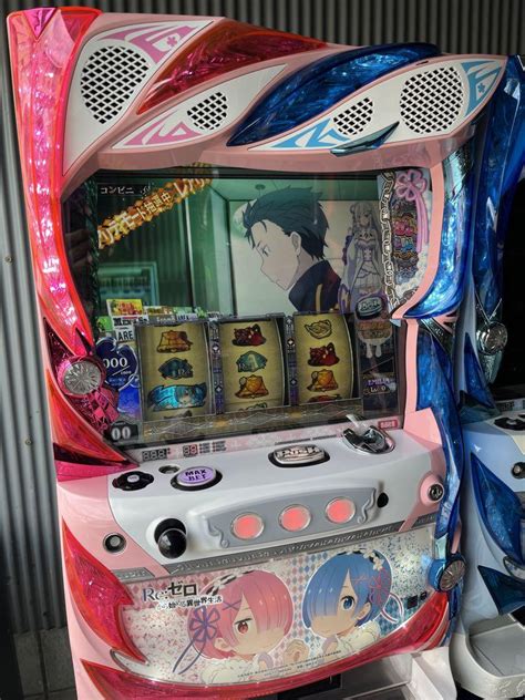 パチスロ実機 リゼロ 双子パネル コイン不要機付き メルカリ