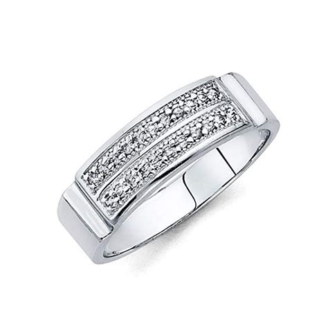 White Gold Rings For Men Great T Idea For Him Jewelry Jealousy