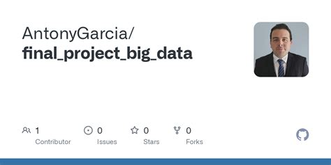 Github Antonygarciafinalprojectbigdata