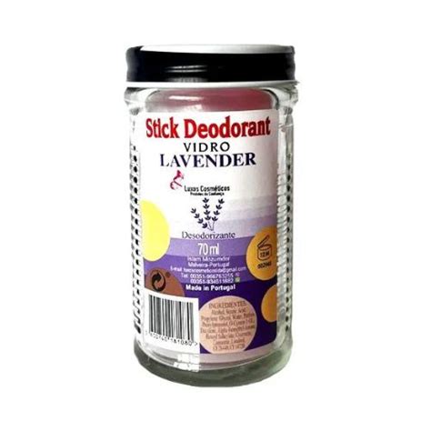 Lavender Glass Deodorant Stick Loja Beauty Stores Cacem