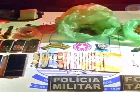 Ação Da Polícia Militar Resulta Em Apreensão De Drogas E Prisão Em