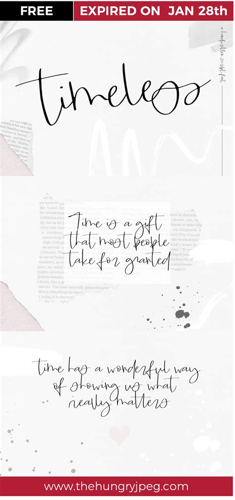 free timeless handwritten script font handwritten script font