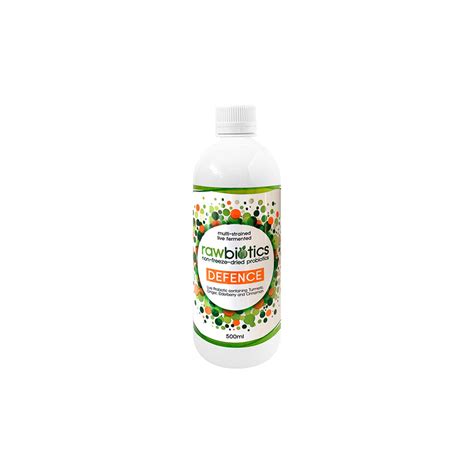 Rawbiotics Defence Probiotic 500ml Retail Box Za