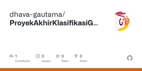 GitHub Dhava Gautama ProyekAkhirKlasifikasiGambar BelajarMachineLearninguntukPemula Dicoding