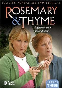 Rosemary And Thyme Tv Series 2003 Filmaffinity