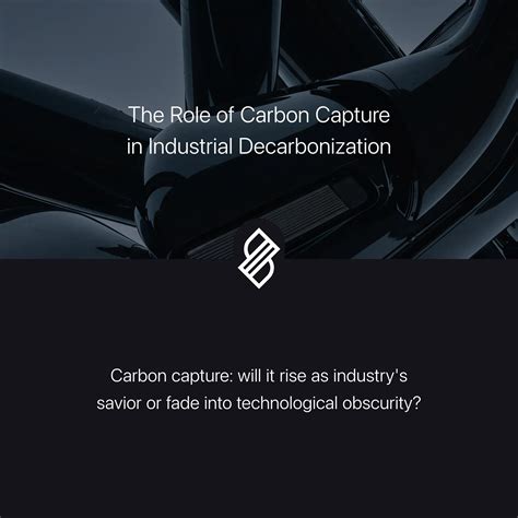 The Role Of Carbon Capture In Industrial Decarbonization → Scenario