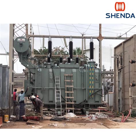 22 Mva 115 Kv Oil Immersed Power Transformer 22000 Kva 115kv China 115 34 5kv And Two Winding