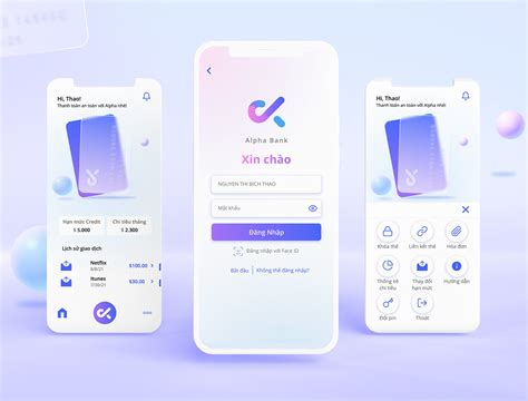 UI UX DESIGN ALPHA BANKING CREDIT On Behance