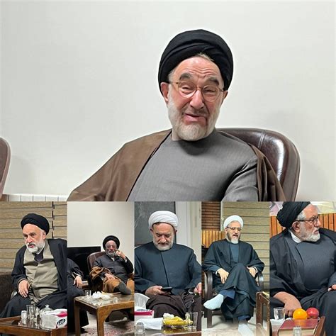 عکس جدید از سیدمحمد خاتمی، موسوی خوئینی‌ها و گرد پیری بر چهره