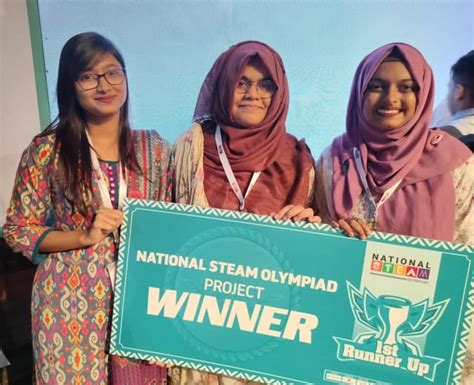 Buet Bmes Team Elisa” Won 1st Runners Up Prize At National Steam