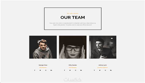 تصميم وتطوير صفحات ويب html5 css3 javascript خمسات