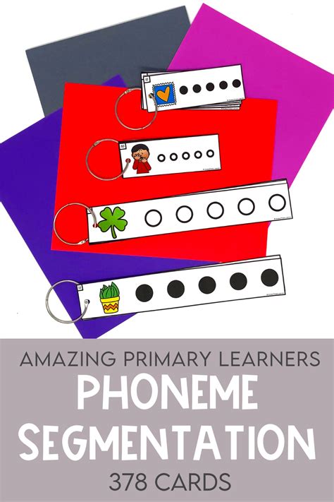 Phoneme Segmentation Activities