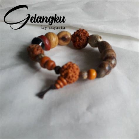 Jual Gelang Etnik 18 Jenis Tibet Kayu Biji Bodhi Natural Shopee Indonesia
