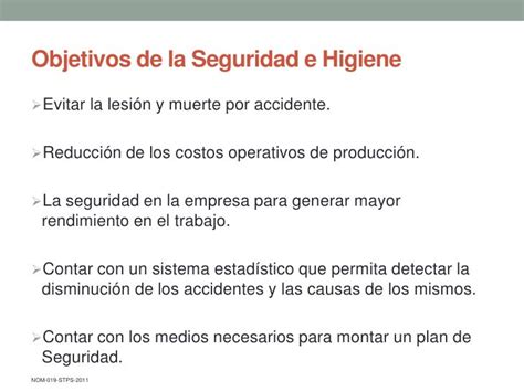 Importancia De La Seguridad E Higiene