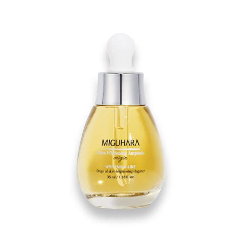 亮白有感！miguhara 喚亮美白精華液，快速提亮肌膚！