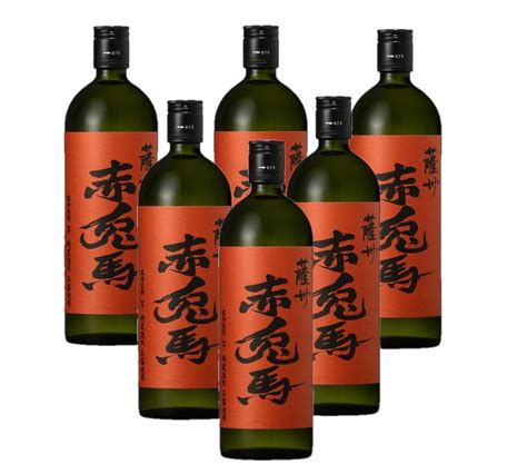 【楽天市場】71は食フェス300円offクーポン取得可 【送料無料】濱田酒造 本格芋焼酎 薩州 赤兎馬 せきとば 玉茜 25度 720ml×