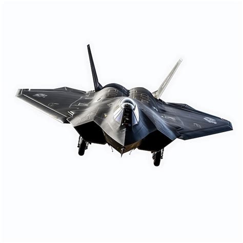 Premium Ai Image Isolated Of F 117x Naval Fighter Attack 1996 Stealth Naval Fighter On Wh On
