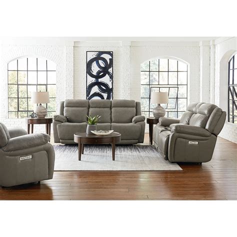 Bassett Club Level Evo Reclining Living Room Group Bassett Of Cool