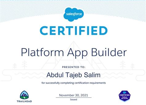 Tajeb Salim On Linkedin Appbuilder Salesforce Learning 11 Comments