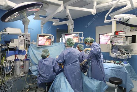 Laparoscopic Hiatal Hernia Surgery Stock Image C0611248 Science
