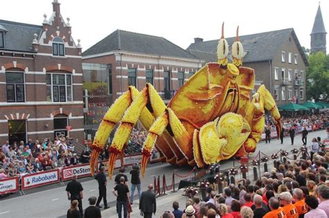 Pays Bas les incroyables sculptures du plus grand défilé de fleurs au