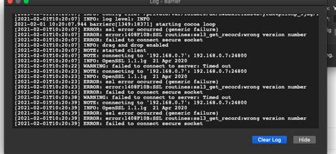 Unable To Re Connect Mac To Win Ssl Error · Issue 1045 · Input Leap