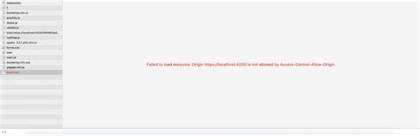 Net Core Angular 6 Origin Is Not Allowed By Access Control Allow