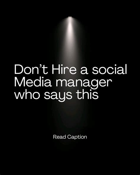Ravi Jangra On Linkedin Dont Hire A Social Media Manager Who Says