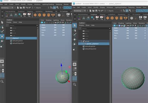 object copy paste between different maya scenes in maya 2025 does not