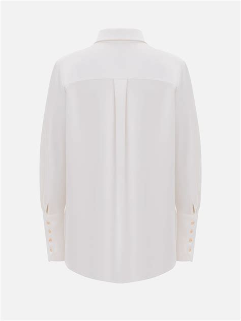 Рубашка свободного кроя с широкими манжетами Lichi Online Fashion Store