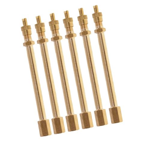 6 Pcs Tire Valve Extension Stem Extender For Car Truck Rv Bike Suv