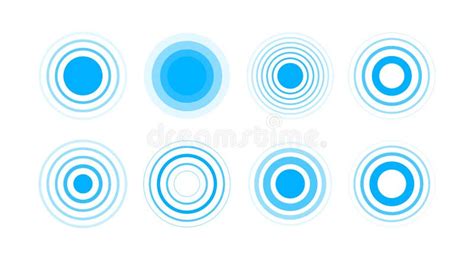 Signal Concentric Circles Concentric Rings Epicenter Theme Radio