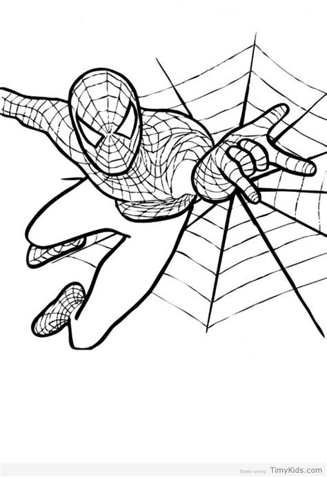 Spiderman Hanging Upside Down Drawing At Getdrawings Free Download
