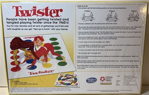 Hasbro Twister Game Vintage 1960s Reproduction Edition Brand New