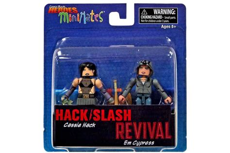 Diamond Select Toys Hack Slash Revival Minimates Cassie Hack And Em