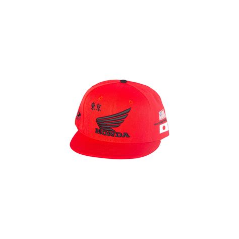 Honda Flat Brim Hat Revzilla
