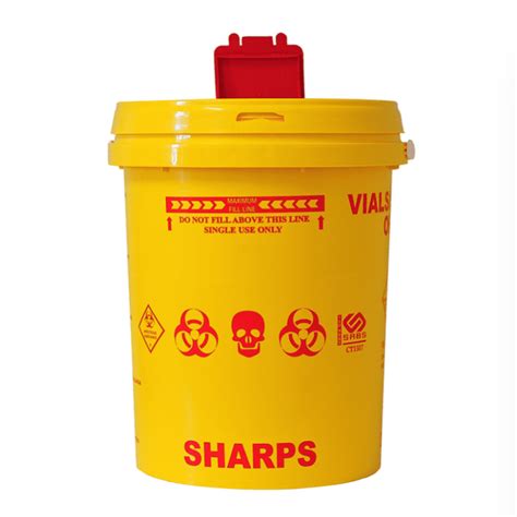 20L Sharp Container Plastic MedqSupplies