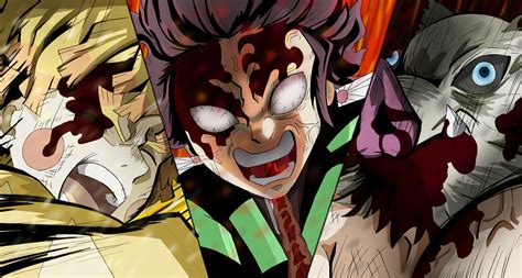 Artstation Demon Slayer Tanjiro Inosuke And Zenitsu