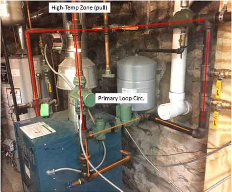 Primarysecondary Looping For Multi Temperatures — Heating Help The Wall