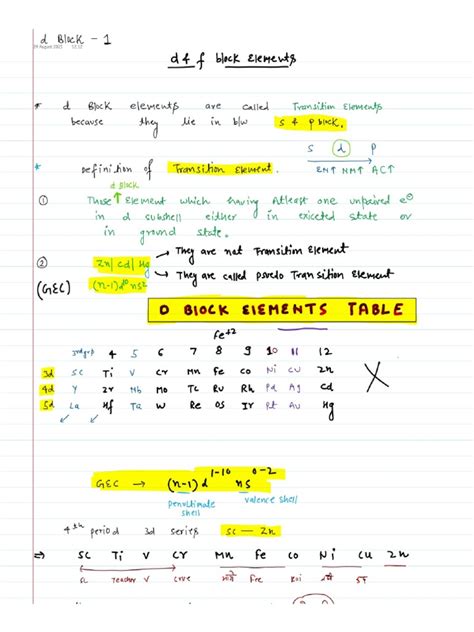 D Block Pdf