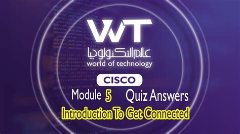 Introduction To Get Connected Module 5 Quiz Answers From Cisco Cisco Netacad Youtube