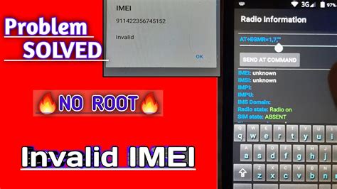 How To Fix Invalid Imei After Flash Android Mobile Repair Invalid