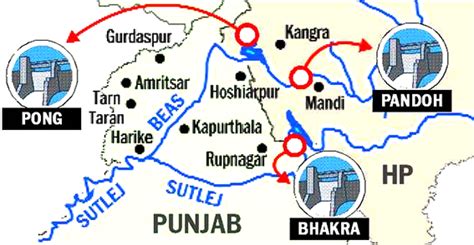Flooding In Punjabs Hoshiarpur And Rupnagar Districts
