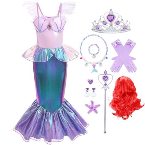 Ofertas Disfraz Ariel Sirenita Las Mejores Rebajas En Cosplays Y Disfraces De