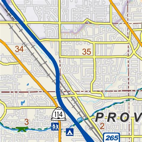 08 Provoorem Utahcounty Map By Utah County Avenza Maps