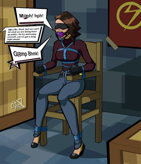 Rule 34 Aceliuszid Ball Gag Blindfold Blindfolded Bondage Bondage