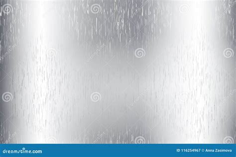 Metal Abstract Technology Background Aluminum With Polished Brushed Texture Stock Illustration
