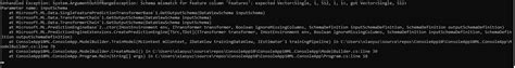 PredictionEngine Breaks After Saving Loading A Model Issue Dotnet Machinelearning