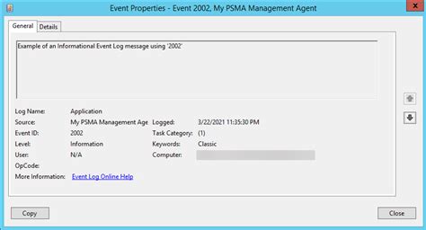Sending Granfeldt Powershell Management Agent Events To The Windows