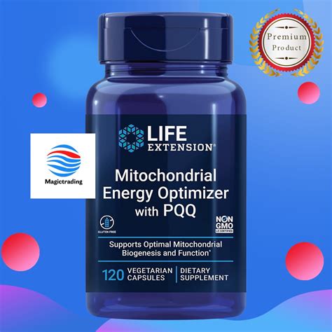 Life Extension Mitochondrial Energy Optimizer With Pqq 120 Vegetarian